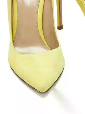 GIANVITO ROSSI Suede Heel Pumps