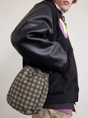 WTAPS Checked Shell Messenger Bag