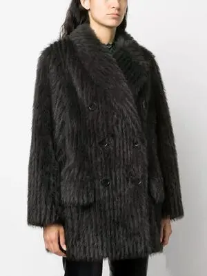 STAND STUDIO Zenni Faux-fur Jacket