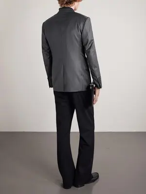 TOM FORD Shelton Wool And Silk-blend Suit Jacket