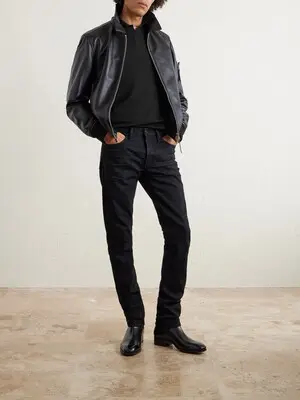 TOM FORD Silk Crewneck Sweater - Black