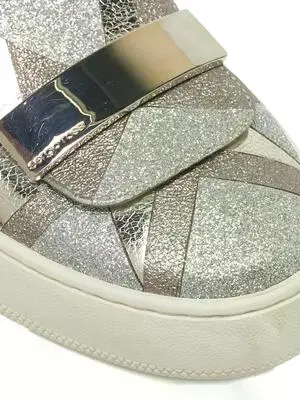 SERGIO ROSSI Blair Glitter Sneakers