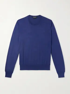 Men's Tom Ford Blue Sweaters