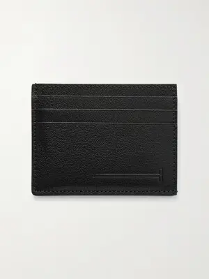 TOM FORD Pebble-grain Leather Cardholder