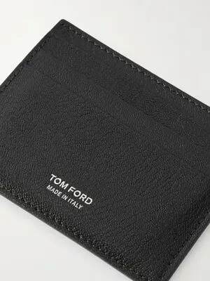 TOM FORD Pebble-grain Leather Cardholder