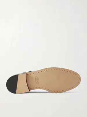 TOD'S Logo-debossed Leather Loafers