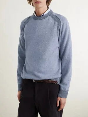 Paul Smith Ribbed Wool Sweater - Black