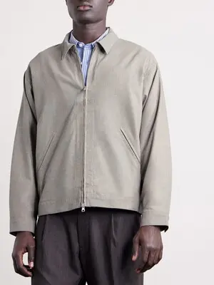 Nn07 Petrus 10005 Woven Jacket - Gray