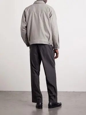 Nn07 Petrus 10005 Woven Jacket - Gray
