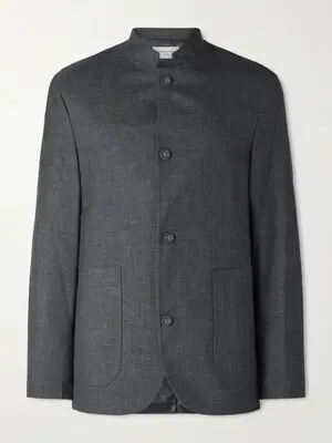 Officine Générale Meryl Wool, Silk, And Linen-blend Jacket