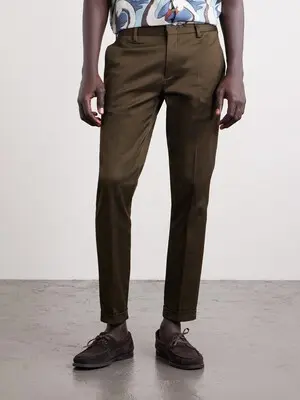 Paul Smith Slim-fit Cotton-blend Twill Chinos