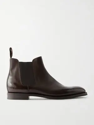 John Lobb Lawry Leather Chelsea Boots - Brown