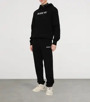 Burberry Cotton Logo Slim Sweatpants