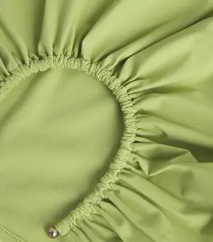 Christopher Esber Gathered U-prong Bikini Top