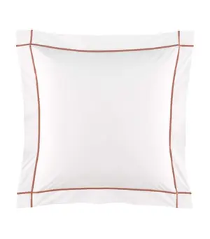 YVES DELORME Athena Square Pillow Case - Pink