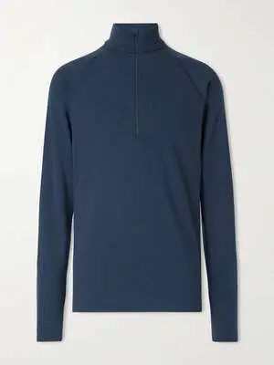 HOUDINI SPORTSWEAR Desoli Solid Merino™ Half-zip Ski Base Layer - Navy