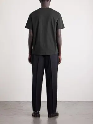 Givenchy Logo-appliquéd Cotton-jersey T-shirt - Black