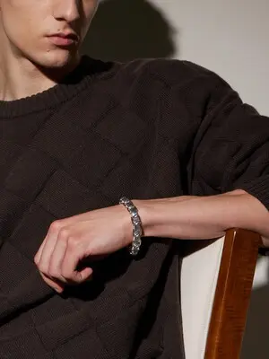 David Yurman Sculpted Chain Bracelet