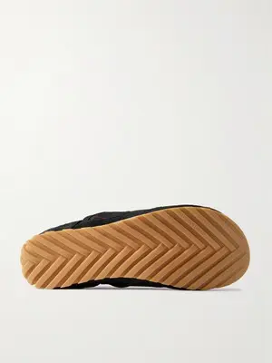 Bottega Veneta Orbit Flash Ripstop-trimmed Suede Sneakers