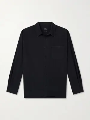 A.p.c. Embroidered Shirts For Men
