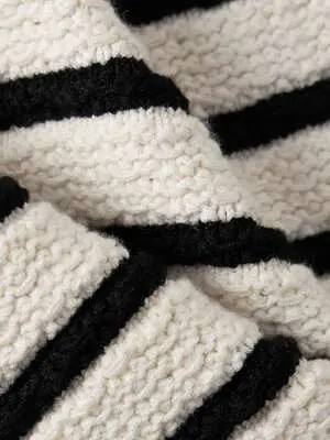 Posse Henry Striped Embellished Knitted Shorts