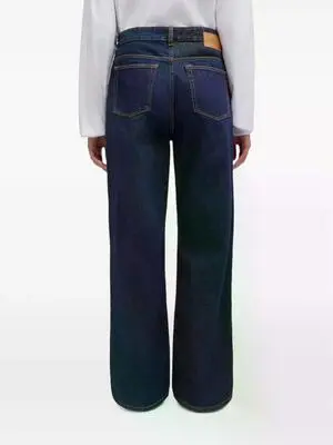 GANNI Lari Jeans In Dark Rinse Denim