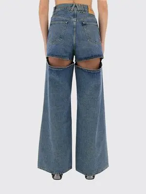Attico Wide Leg Jeans