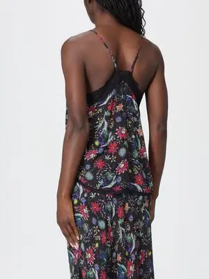 Zadig&Voltaire Floral Print Lace Trim Camisole
