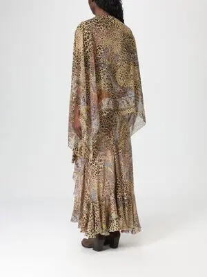 Etro Printed Cape Effect Top - Beige