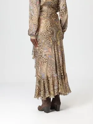 Etro Printed Wrap Skirt