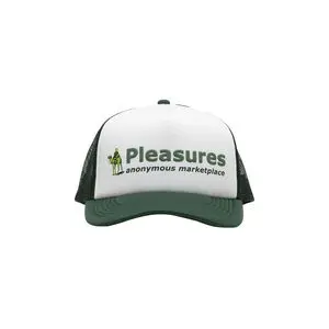 PLEASURES Exchange Trucker Cap - Green