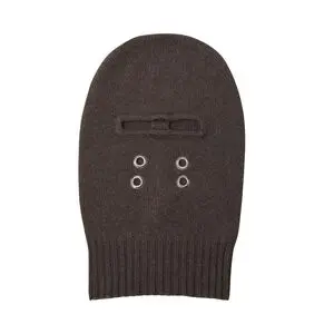 Rick Owens Strobe Runway Gimp Balaclava - Brown