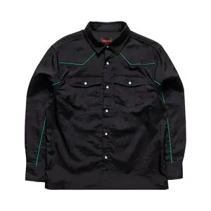 PLEASURES Nylon Western Button-up Shirt