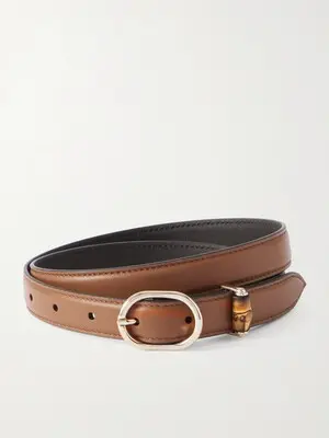 Gucci Leather Belt - Brown
