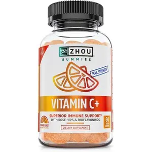 ZHOU NUTRITION Vitamin C+ Gummies 60 Gummies - One-color