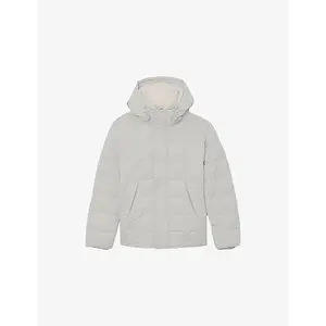 REISS Klause Borg-lined Quilted Puffer Jacket - Stone