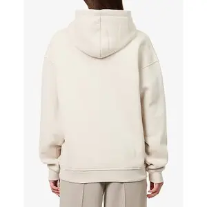 TALA Relaxed-fit Embroidered-logo Hoodie - Shell