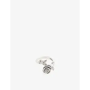 Emanuele Bicocchi Spiral Rose Ring - Silver