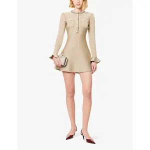 SELF-PORTRAIT Knitted Mini Dress