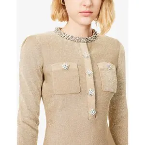 SELF-PORTRAIT Knitted Mini Dress