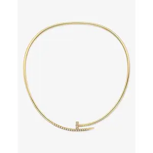 CARTIER Juste Un Clou Diamond Necklace - Yellow Gold