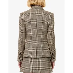 Veronica Beard Dickey Crystal-embellished Woven Jacket