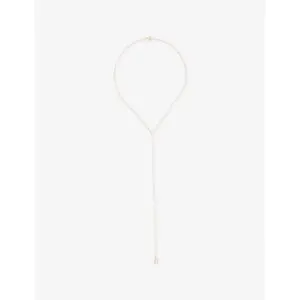 PLOW Plated Sterling Silver Drop Necklace - Gold