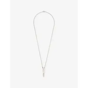 Tateossian X Zaha Hadid Tyne Pendant Necklace - Silver Colour