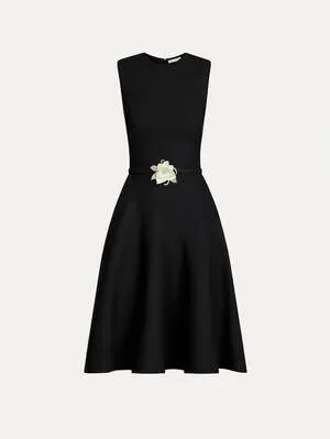 Belted Fit & Flare Dresses