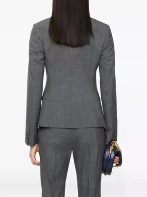 Burberry Single-breasted Wool Blazer