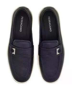 FERRAGAMO Gancini-buckle Loafers
