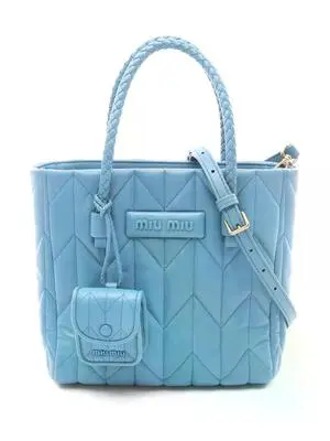 Miu Miu 2010s Trapuntata Handbag