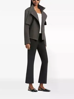 COURREGES Buckle-detail Cotton Jacket - Grey