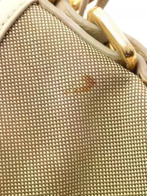 Prada Logo-detail Jacquard Shoulder Bag
